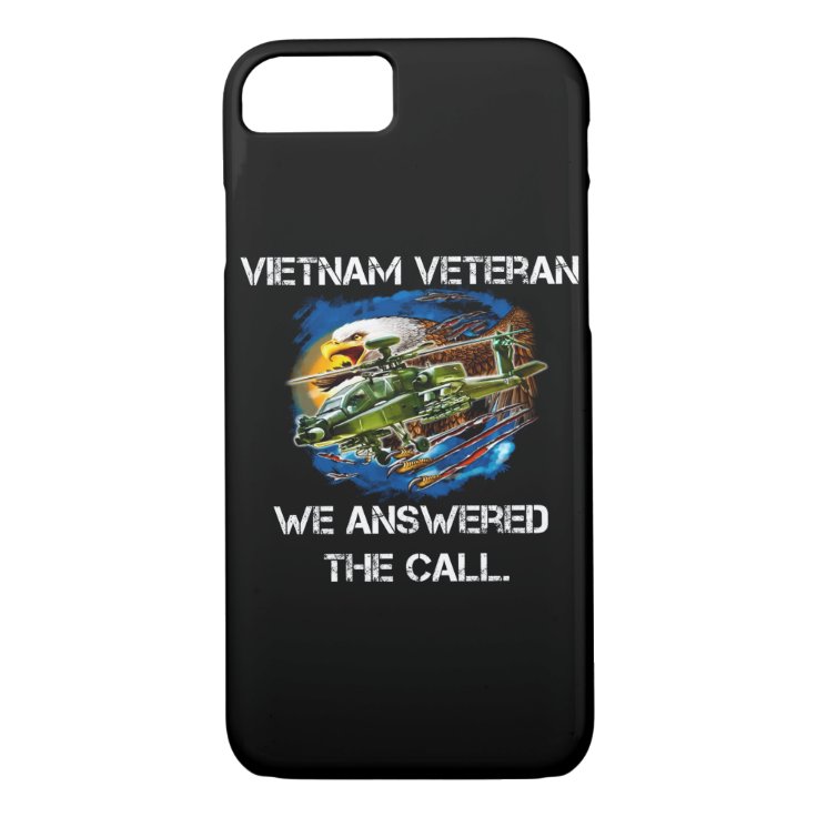 Cell Phone Case Vietnam Veteran Answered The Call | Zazzle