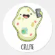 Cellfie Funny Biology Selfie Pun Classic Round Sticker | Zazzle