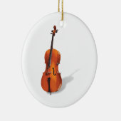 Cello Ceramic Ornament | Zazzle