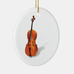 Cello Ceramic Ornament | Zazzle