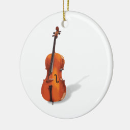 Cello Ceramic Ornament | Zazzle