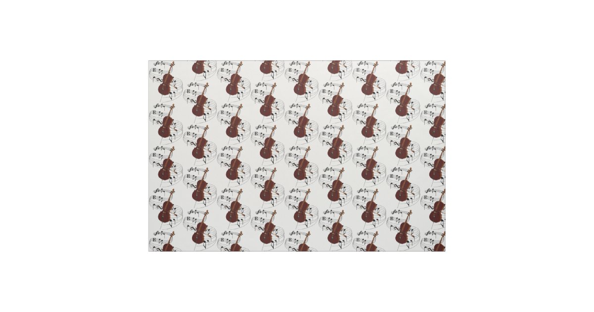 Cello Fabric | Zazzle
