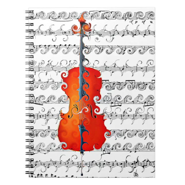 Cello & I Rock!_ Notebook | Zazzle
