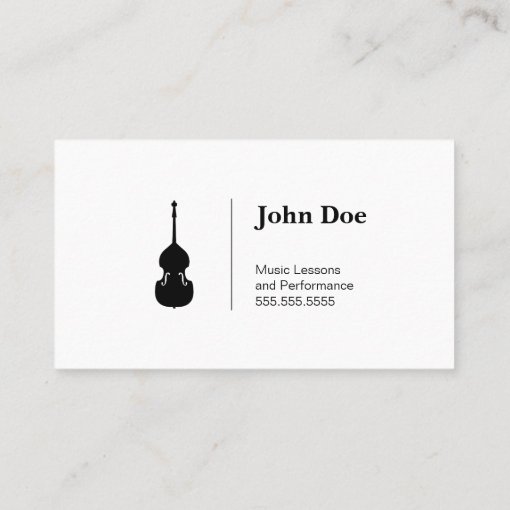 Cello Logo - Business Cards | Zazzle
