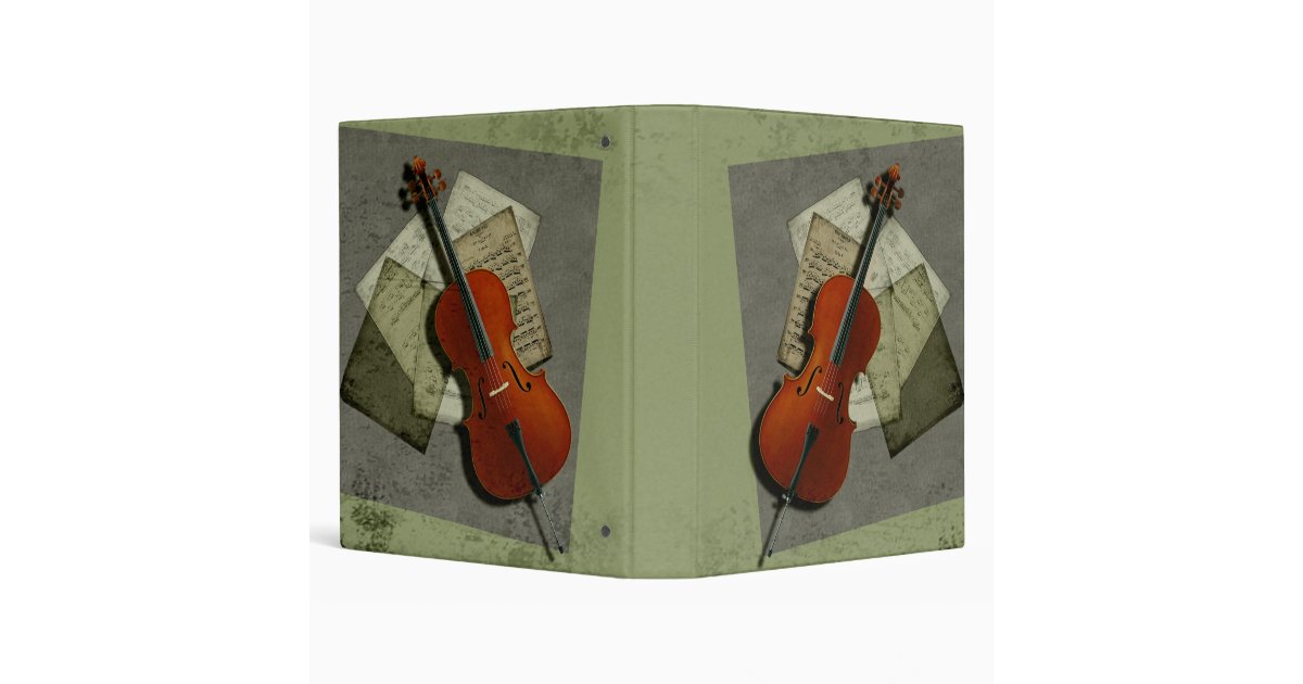 Cello Music Binder | Zazzle