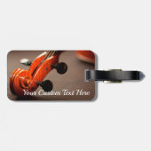 Cello or Violin Musical Instrument Luggage Tag | Zazzle