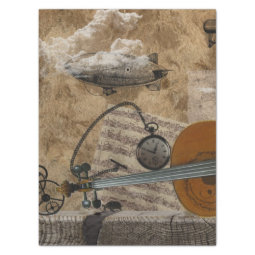 Cello Steampunk Suite Tissue Paper | Zazzle