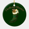 Celtic Christmas Ornament - Nollaig Shona | Zazzle