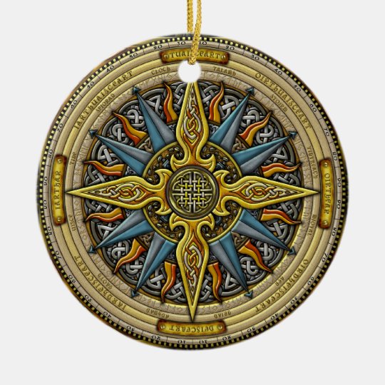 Celtic Compass Ornament | Zazzle.com