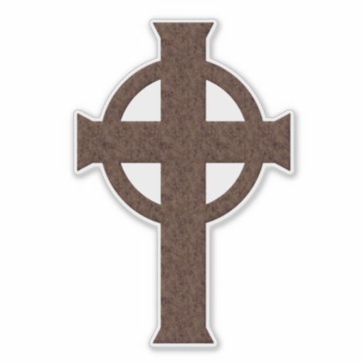 Celtic Cross Sticker | Zazzle