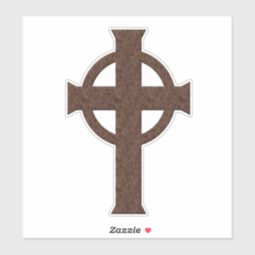Celtic Cross Sticker | Zazzle