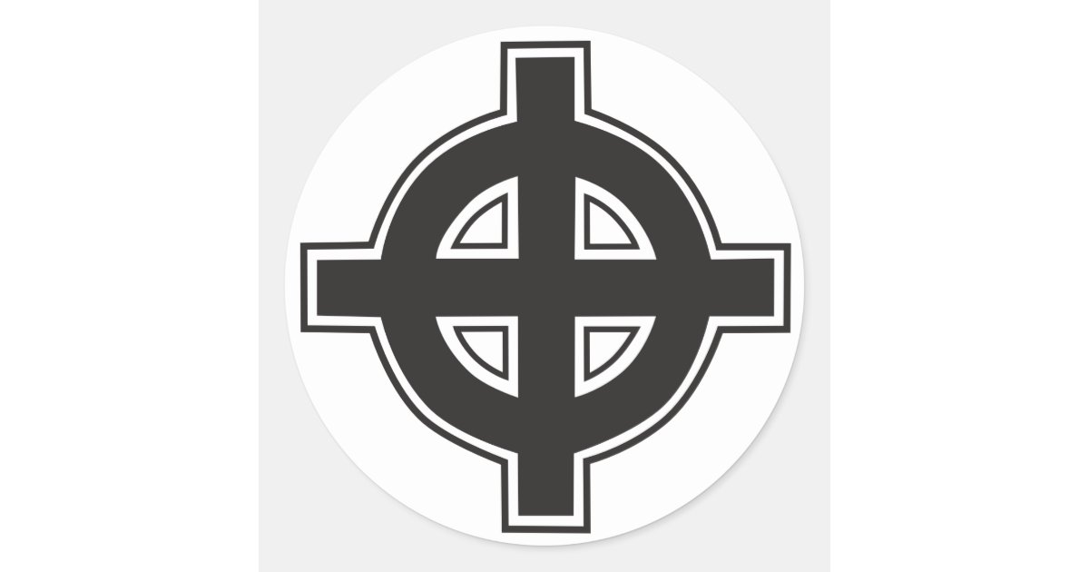 Celtic Cross sticker | Zazzle