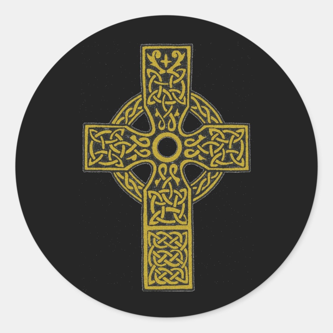 Celtic Cross Stickers | Zazzle