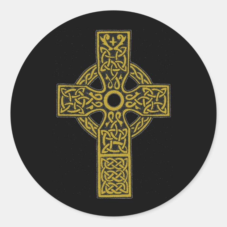 Celtic Cross Stickers | Zazzle