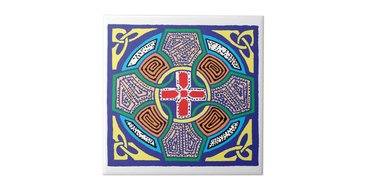 Celtic Cross Tile | Zazzle