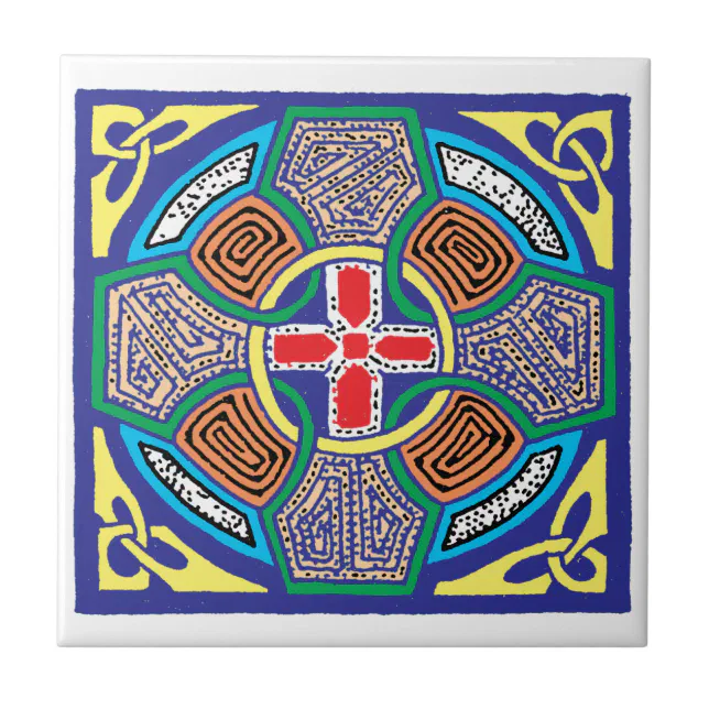 Celtic Cross Tile | Zazzle