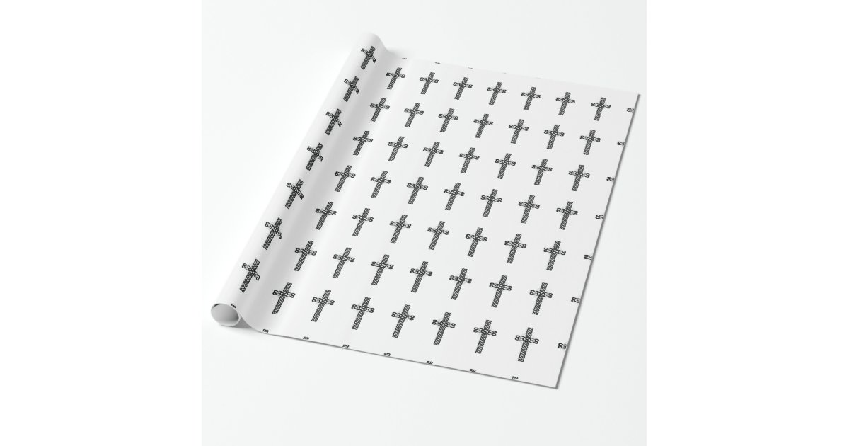 Celtic Cross Wrapping Paper | Zazzle