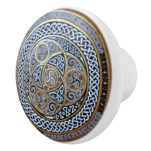Celtic Design Door or Drawer Knob | Zazzle