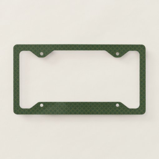 Celtic Design Pattern License Plate Frame | Zazzle