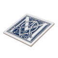 Celtic Dragon Initial M Ceramic Tile | Zazzle