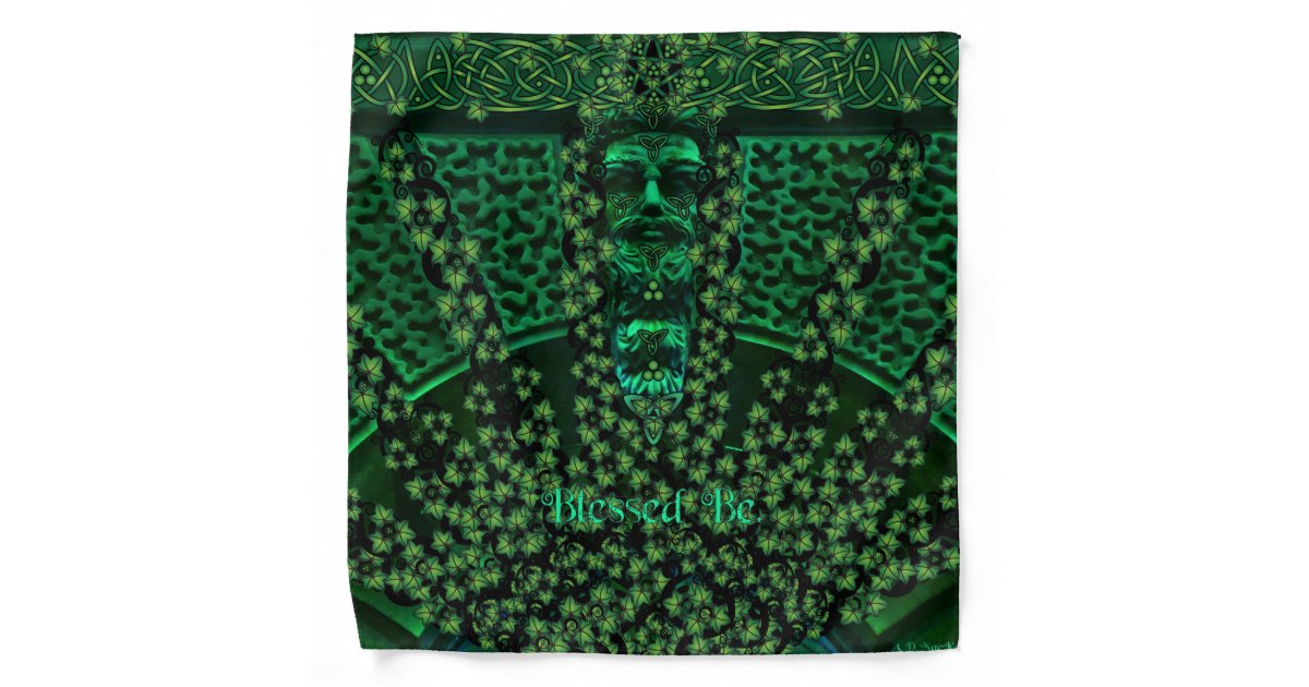 Celtic Green Man Bandana | Zazzle