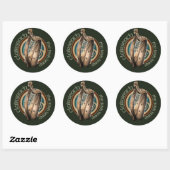 Celtic Harp Stickers | Zazzle