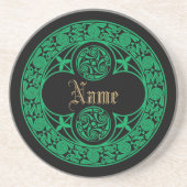 Celtic Irish Personalized Name Coaster | Zazzle