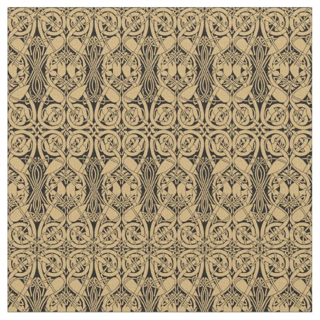 Celtic Knots Pattern Fabric | Zazzle