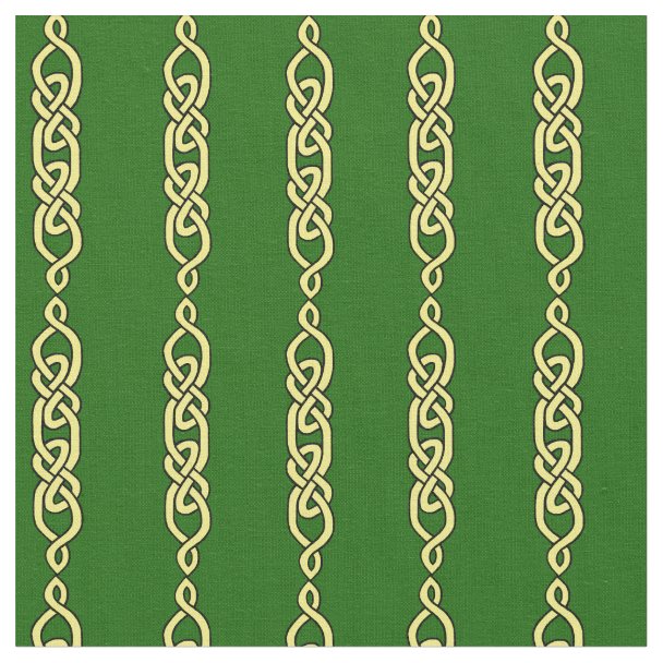 Celtic Knots Pattern Fabric | Zazzle