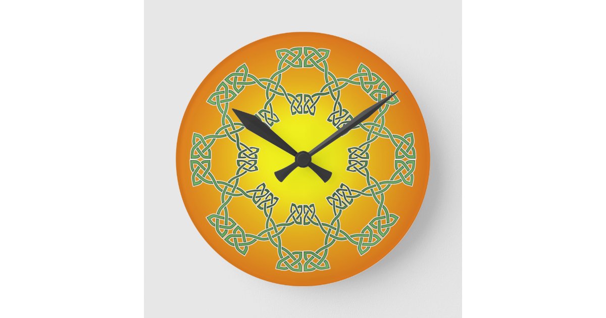 Celtic Knot Clock | Zazzle