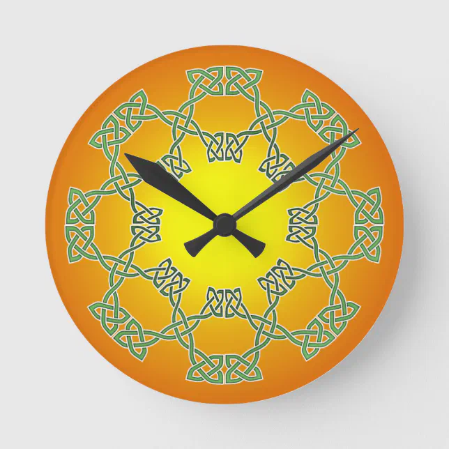 Celtic Knot Clock | Zazzle