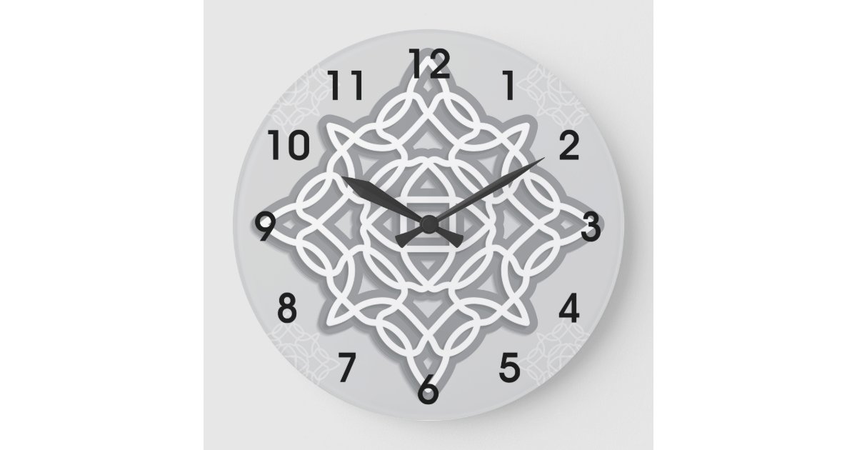 Celtic Knot Clock | Zazzle