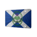 Celtic Knot Thistle And Flag License Plate | Zazzle