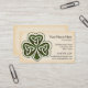 Celtic Shamrock Design 1 Irish Business Card | Zazzle