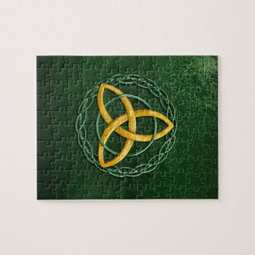 Celtic Trinity Knot Jigsaw Puzzle | Zazzle