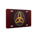 Celtic Trinity Knot License Plate | Zazzle