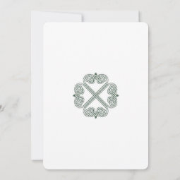 Celtic Wedding Celebration Invitation | Zazzle