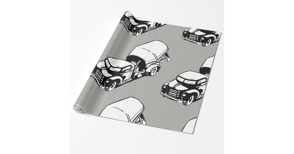 Cement Truck Wrapping Paper | Zazzle