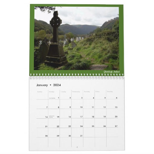 Cemetery Scenes Calendar | Zazzle
