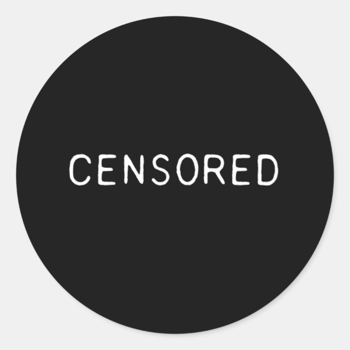 Censored Stickers | Zazzle.com