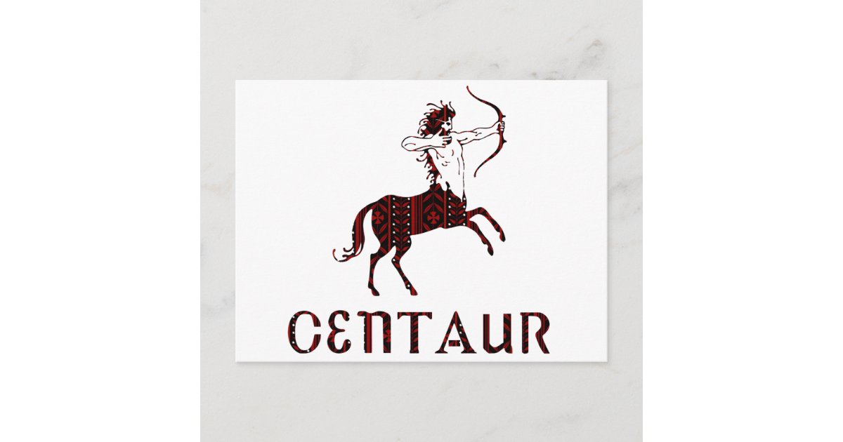 Centaur Postcard | Zazzle