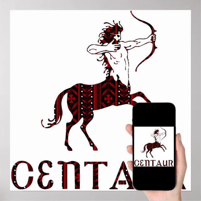Centaur Poster | Zazzle