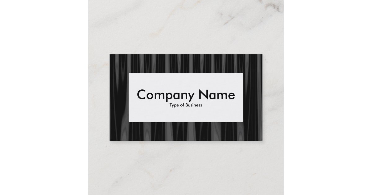Center Label v4 - Drapery 08 Business Card | Zazzle