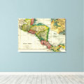 Central AmericaPanoramic MapCentral America Canvas Print | Zazzle