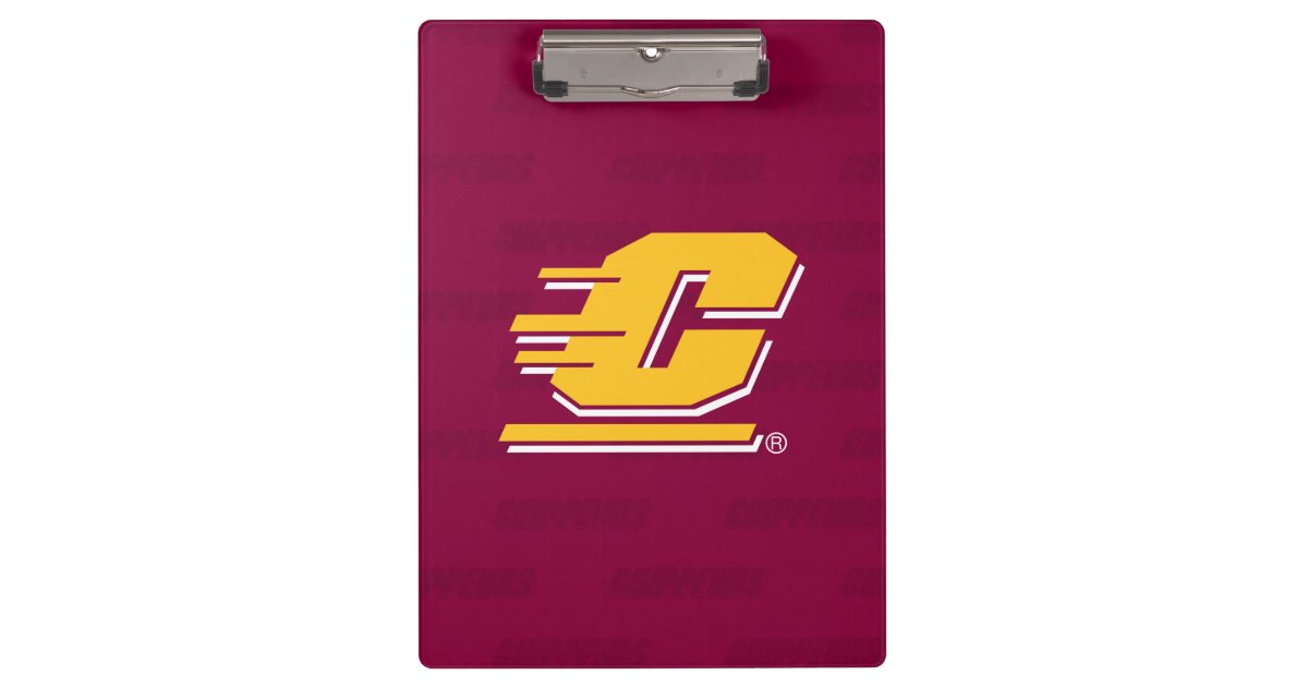 Central Michigan Logo Watermark Clipboard | Zazzle