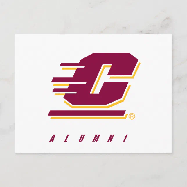 Central Michigan University Alumni Postcard | Zazzle