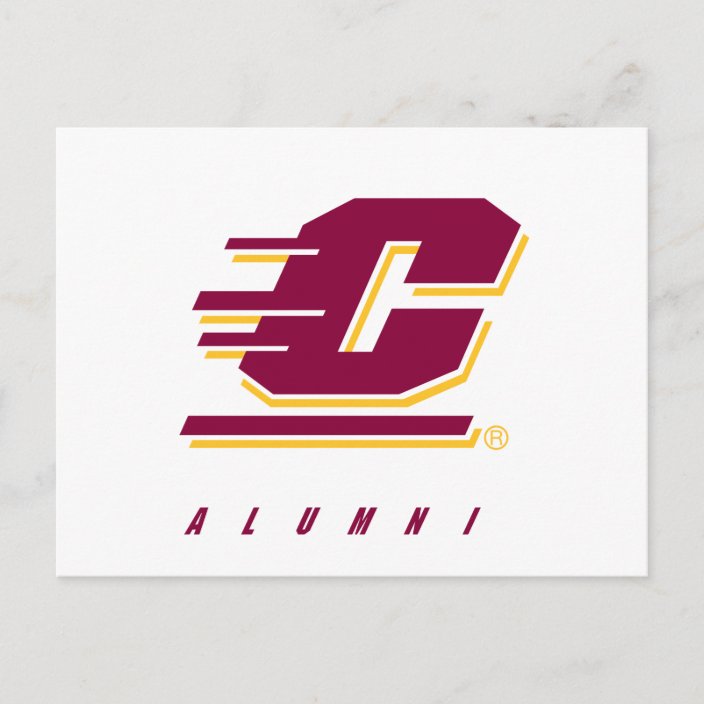 Central Michigan University Alumni Postcard | Zazzle.com