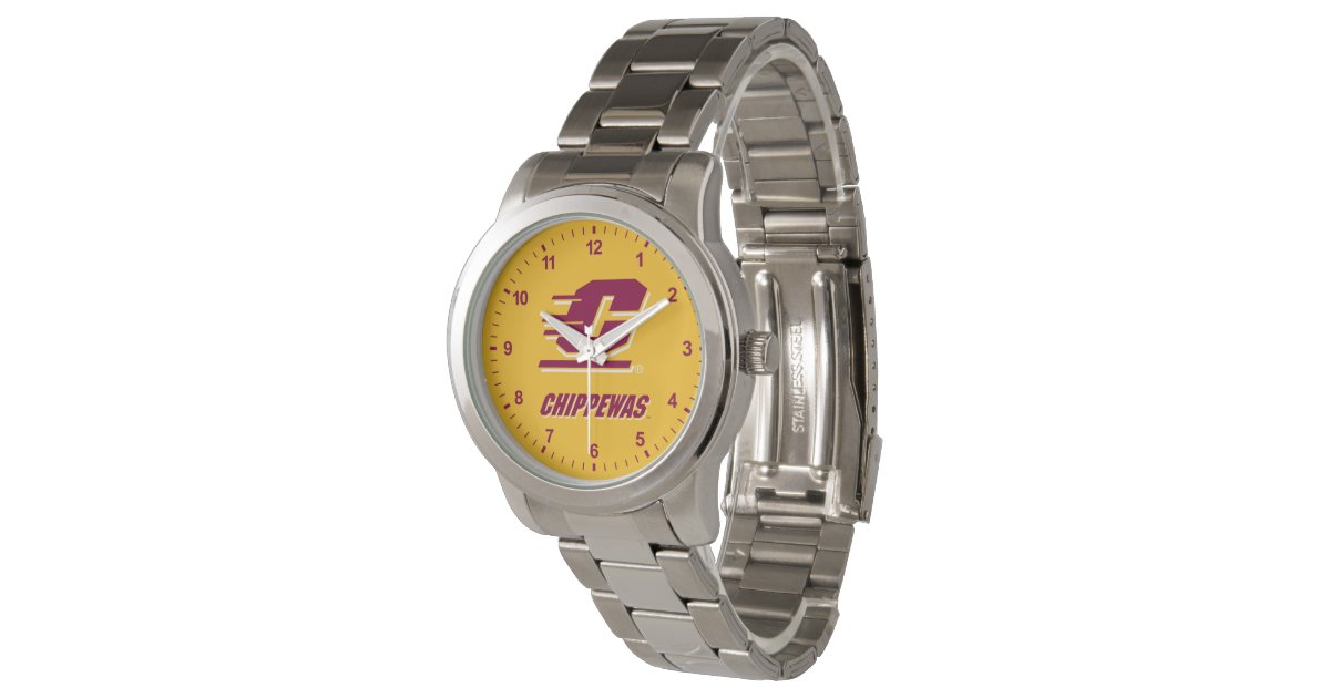 Central Michigan University Chippewas Watch | Zazzle