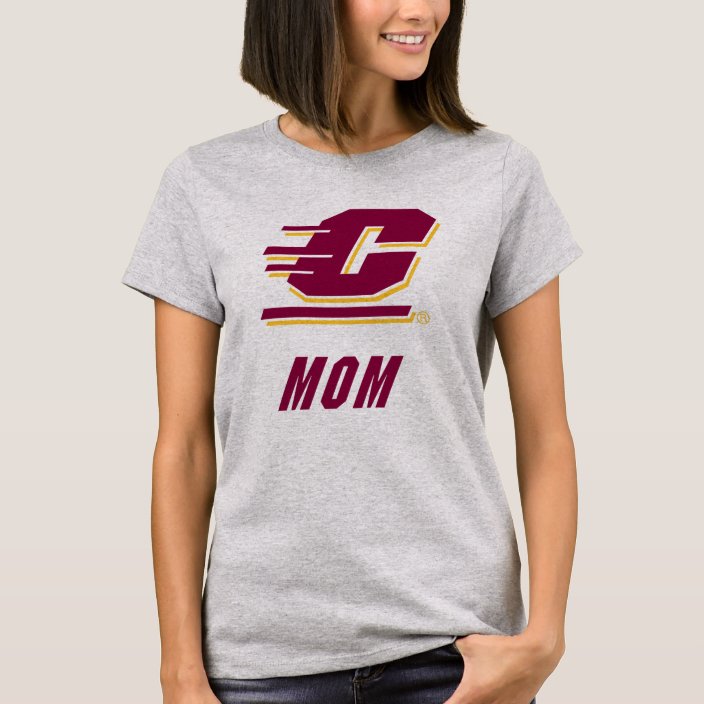 Central Michigan University Mom T-Shirt | Zazzle.com