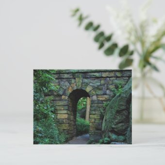 Central Park: Ramble Stone Arch Postcard | Zazzle
